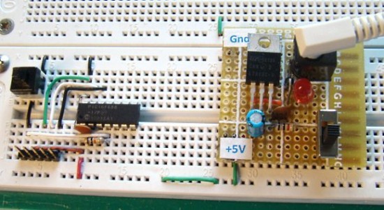 Image_BasicSetUpWithPS_PIC16F688 | Embedded Lab