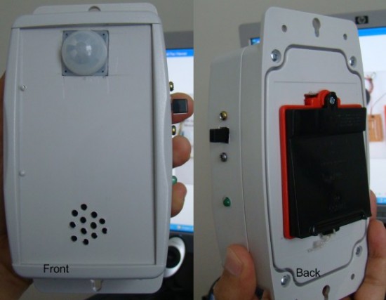 Motion detection alarm using a PIR sensor module with a PIC ...