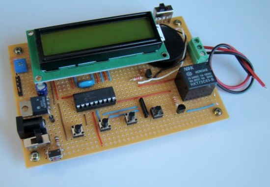 Programmable digital timer switch using a PIC Microcontroller ...