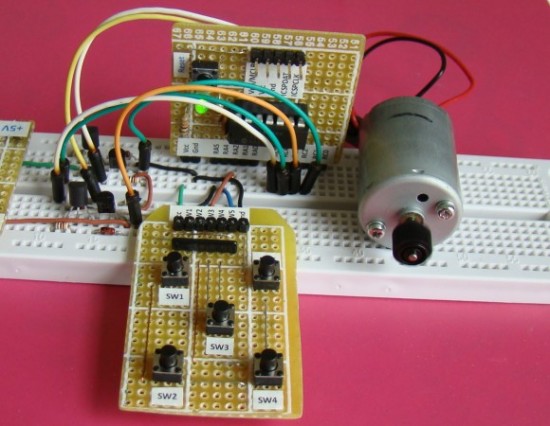 Lab 10: DC motor interfacing to PICMicro | Embedded Lab
