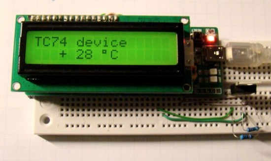 Using TC74 (Microchip) thermal sensor for temperature measurement ...