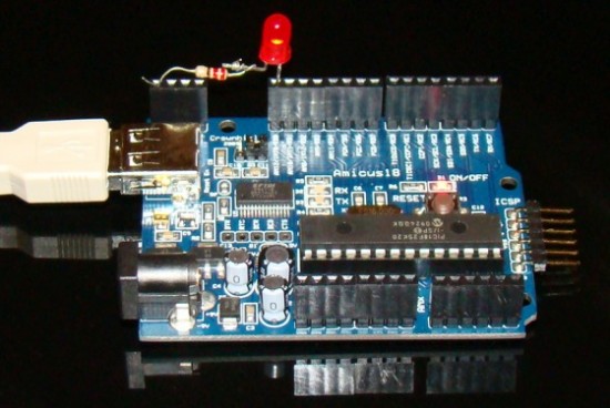 Amicus18: Arduino-style platform for PIC fans | Embedded Lab