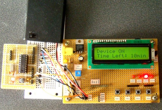 00 to 99 minute timer using PIC16F628A microcontroller | Embedded Lab