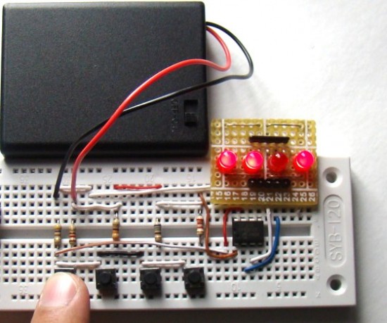 Connecting multiple tact switches on a single input pin of a microcontroller | Embedded Lab