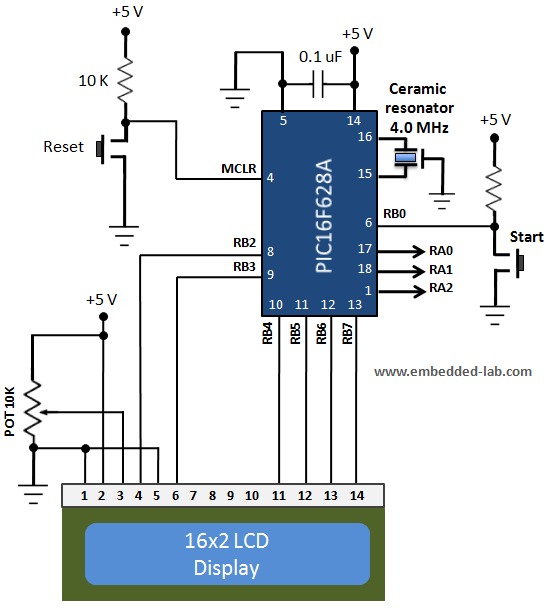 Capacitance Measurement Circuit Diagram