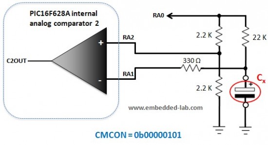 Making A Digital Capacitance Meter Using Microcontroller Embedded Lab 1677