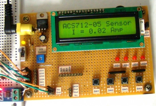 A brief overview of Allegro ACS712 current sensor (Part 2) | Embedded Lab