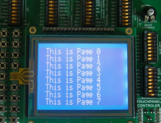 Lab 20: Interfacing a KS0108 based Graphics LCD (Part 2) | Embedded Lab
