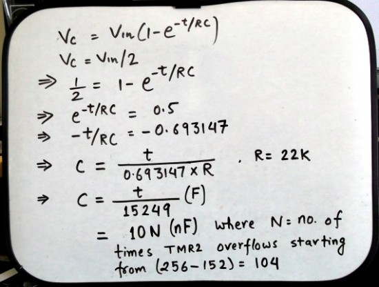 Making A Digital Capacitance Meter Using Microcontroller Embedded Lab
