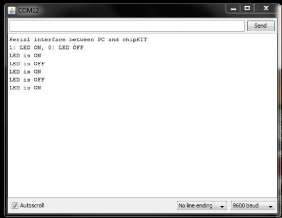 Chipkit Tutorial 2 Serial Communication With Pc Embedded Lab