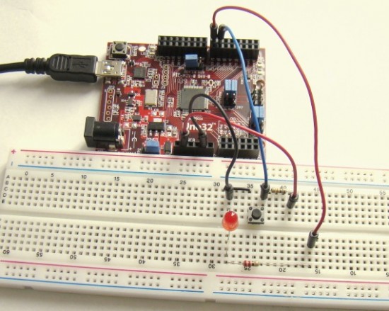 Chipkit Tutorial 1 Digital Input And Output Embedded Lab 4010