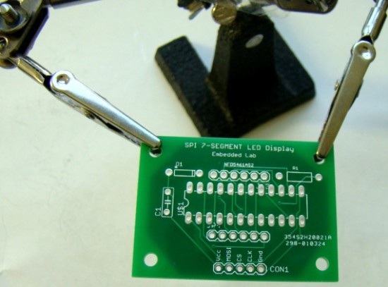 Serial 7-segment LED display module (4 digits) | Embedded Lab Serial 7-segment LED display module (4 digits) | Embedded Lab