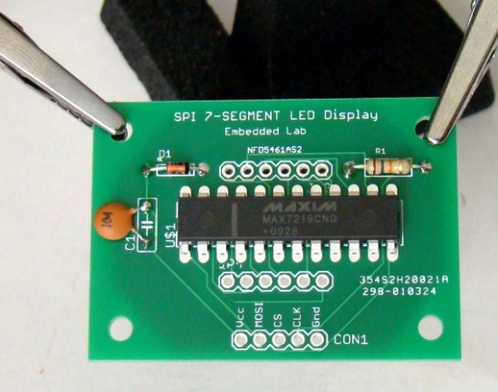 Serial 7-segment LED display module (4 digits) | Embedded Lab Serial 7-segment LED display module (4 digits) | Embedded Lab