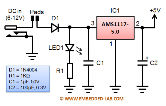 Breakout board for PIC16F1847 microcontroller | Embedded Lab
