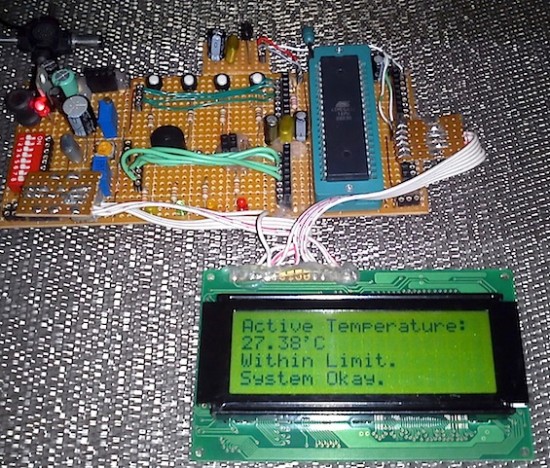 Intelligent temperature monitoring and control system using AVR ... Intelligent temperature monitoring and control system using AVR ...