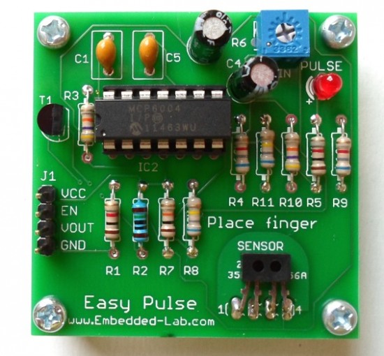 Assembly instructions for Easy Pulse kit | Embedded Lab Assembly instructions for Easy Pulse kit | Embedded Lab