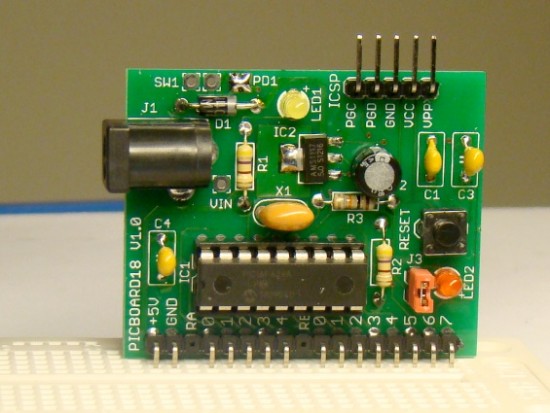 More Pic16f628apic16f84apic16f88pic16f1847 Breakout Board Kits Are Available On Tindie