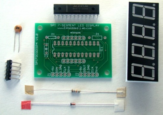 serial seven segment | Embedded Lab