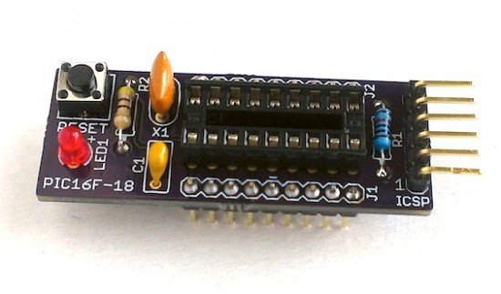 Mini breakout board for PIC16F88/628A/1827/1847 are back in stock at ...