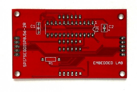 MAX7219-based double row 4-digit seven segment LED display | Embedded Lab
