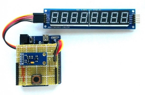 Building a simple digital light meter using Arduino and BH1750FVI ...