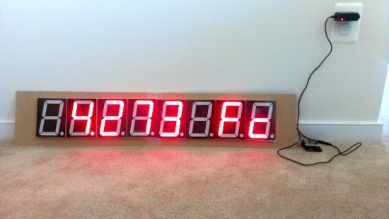 High-voltage seven segment LED display driver with SPI interface ...