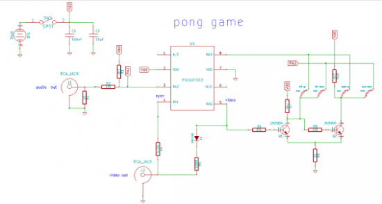Pong game using PIC10LF322 | Embedded Lab