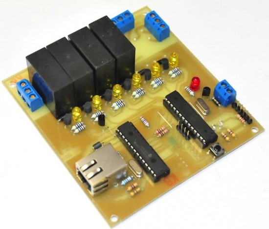 Web-based relay controller for home automation | Embedded Lab