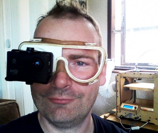 Handsfree video recording goggles | Embedded Lab