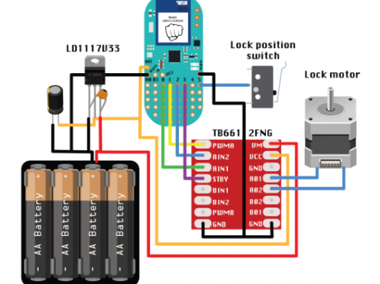 Bluetooth controlled door lock | Embedded Lab