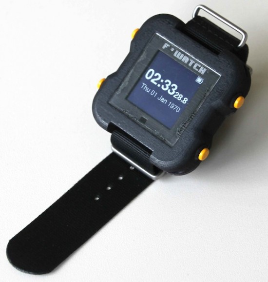 F*watch: A fully open electronic watch project featuring multiple ...