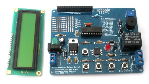 Programmable relay switch using PIC MCU (revised version) | Embedded Lab