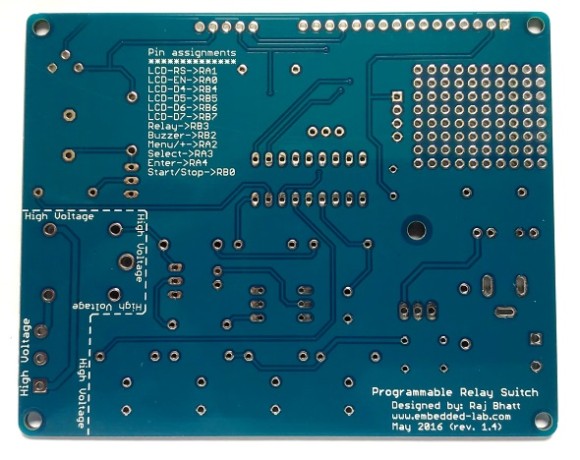 Programmable relay switch using PIC MCU (revised version) | Embedded Lab