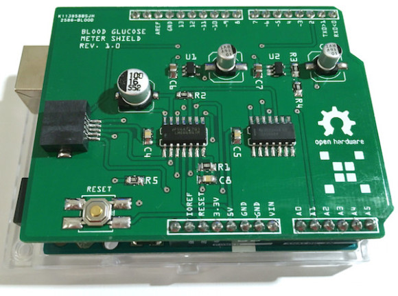 Open source glucose meter shield | Embedded Lab Open source glucose meter shield | Embedded Lab