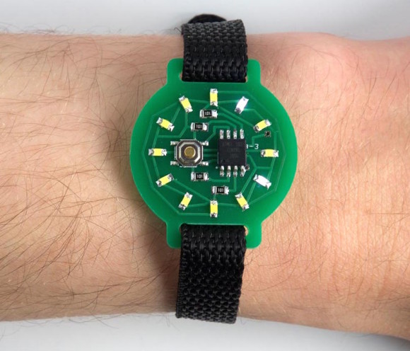 Minimalist ATtiny85 wrist watch | Embedded Lab