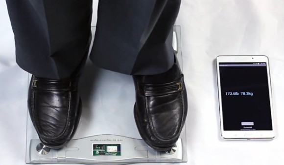 Bluetooth-connected weight scale | Embedded Lab